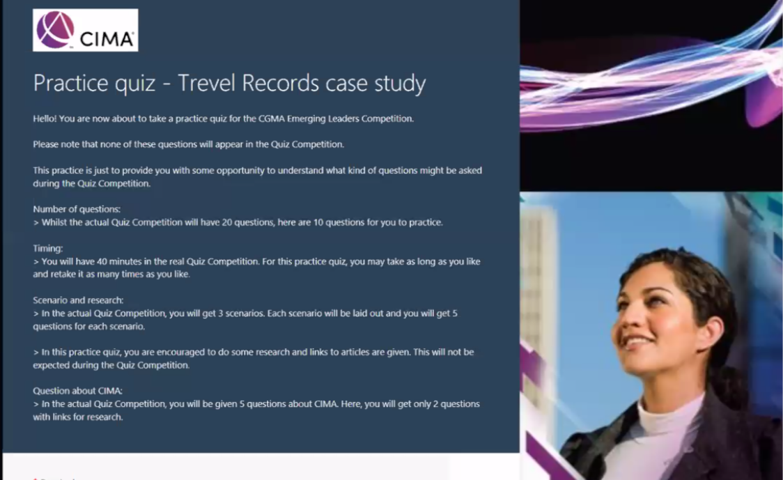 BMU “CGMA Emerging Leaders Competition 2020” yarışmasında təmsil ...