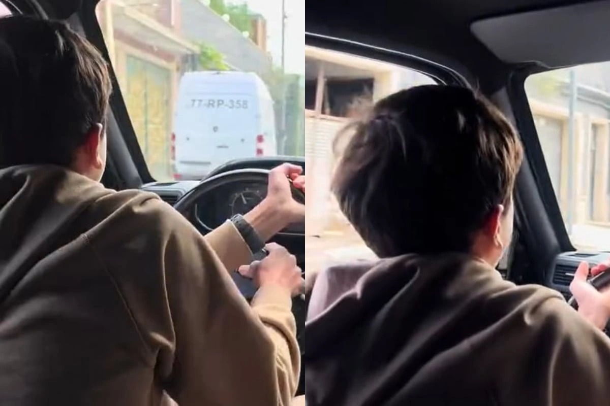 Avtomabil sürən azyaşlı və avtomobilin sahibi barəsində tədbir görüldü ...