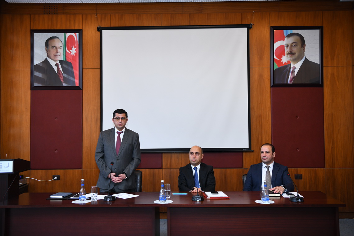 ADNSU-nun yeni rektoru kollektivə təqdim olunub | AzEdu.az