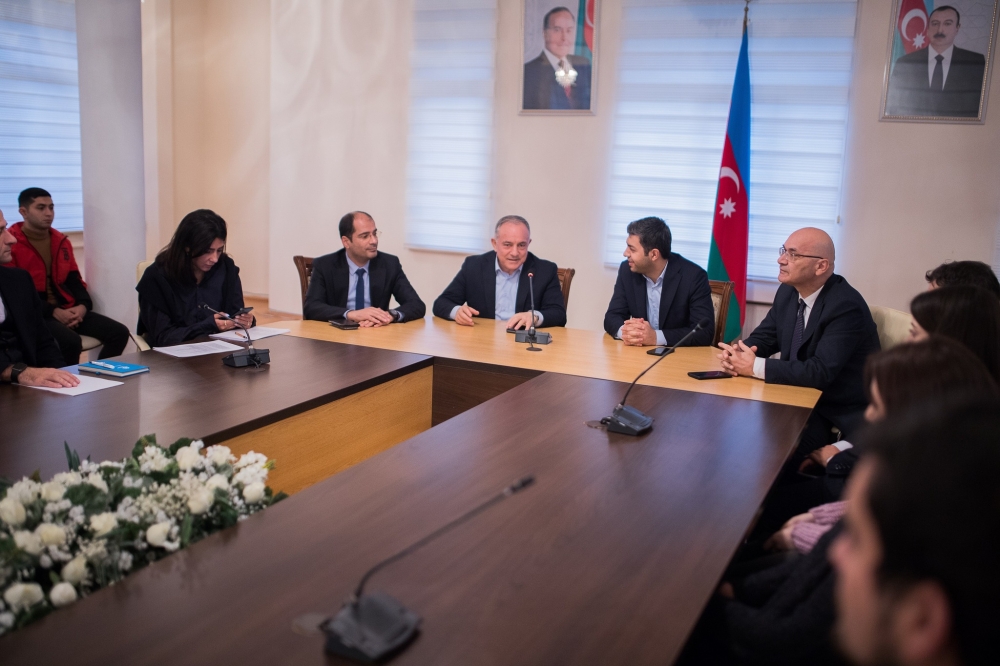 AzTU-da “TUSİ (2C)” inkubasiya proqramları çərçivəsində görüş keçirilib ...